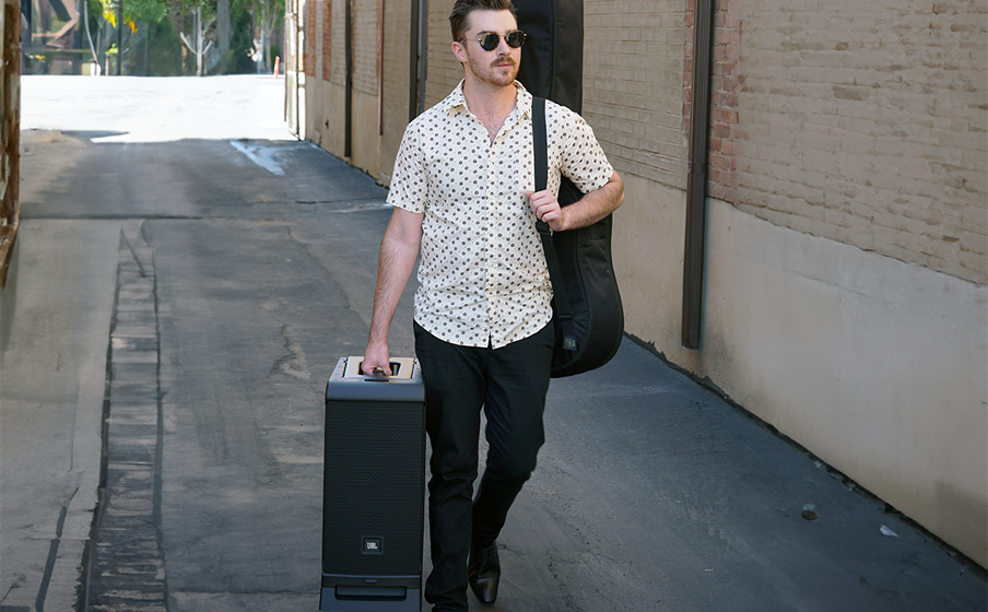 JBL IRX ONE All-in-One Column PA with Built-In Mixer and Bluetooth ...