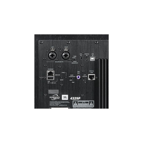 4329P Studio Monitor Powered Loudspeaker System | Powered Bookshelf ...